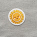 Happy Sun Embroidered Patch - Iron On Patches | The Moonlit Press