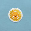 Happy Sun Embroidered Patch - Iron On Patches | The Moonlit Press