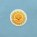 Happy Sun Embroidered Patch - Iron On Patches | The Moonlit Press